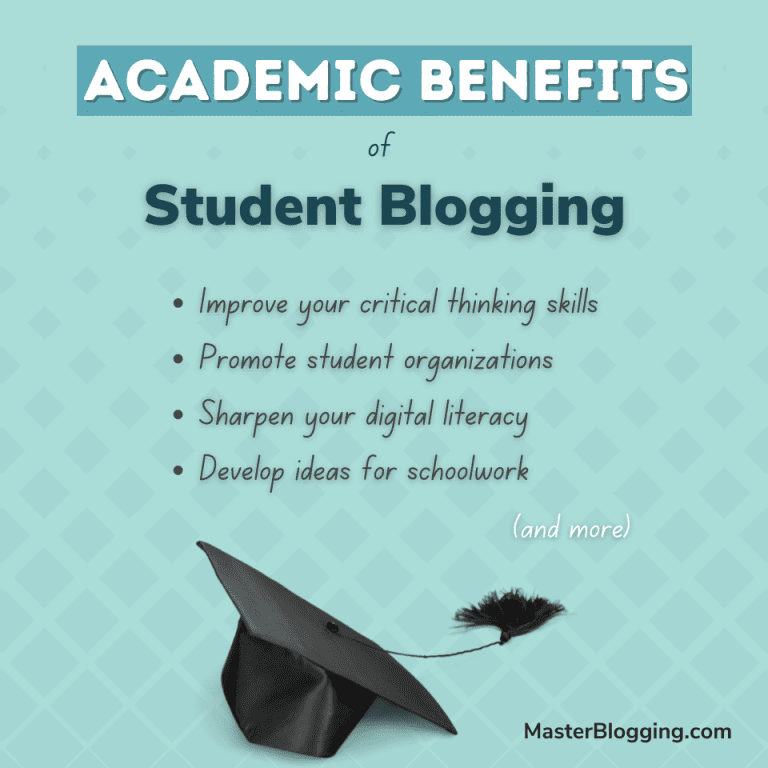 Why Students Should Blog (in 2023) – 61 Amazing Benefits! - Master Blogging